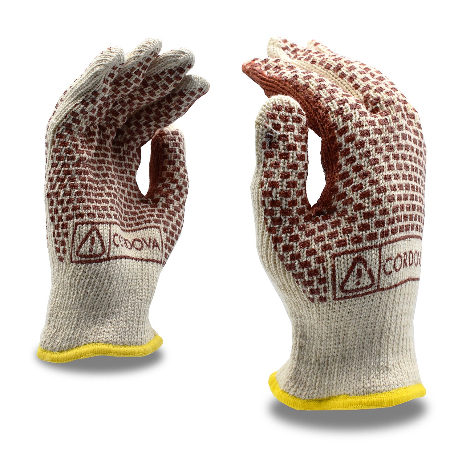 Single Pair - Hot Mill, Machine Knit, Nitrile Blocks Glove – 123SafetyGear