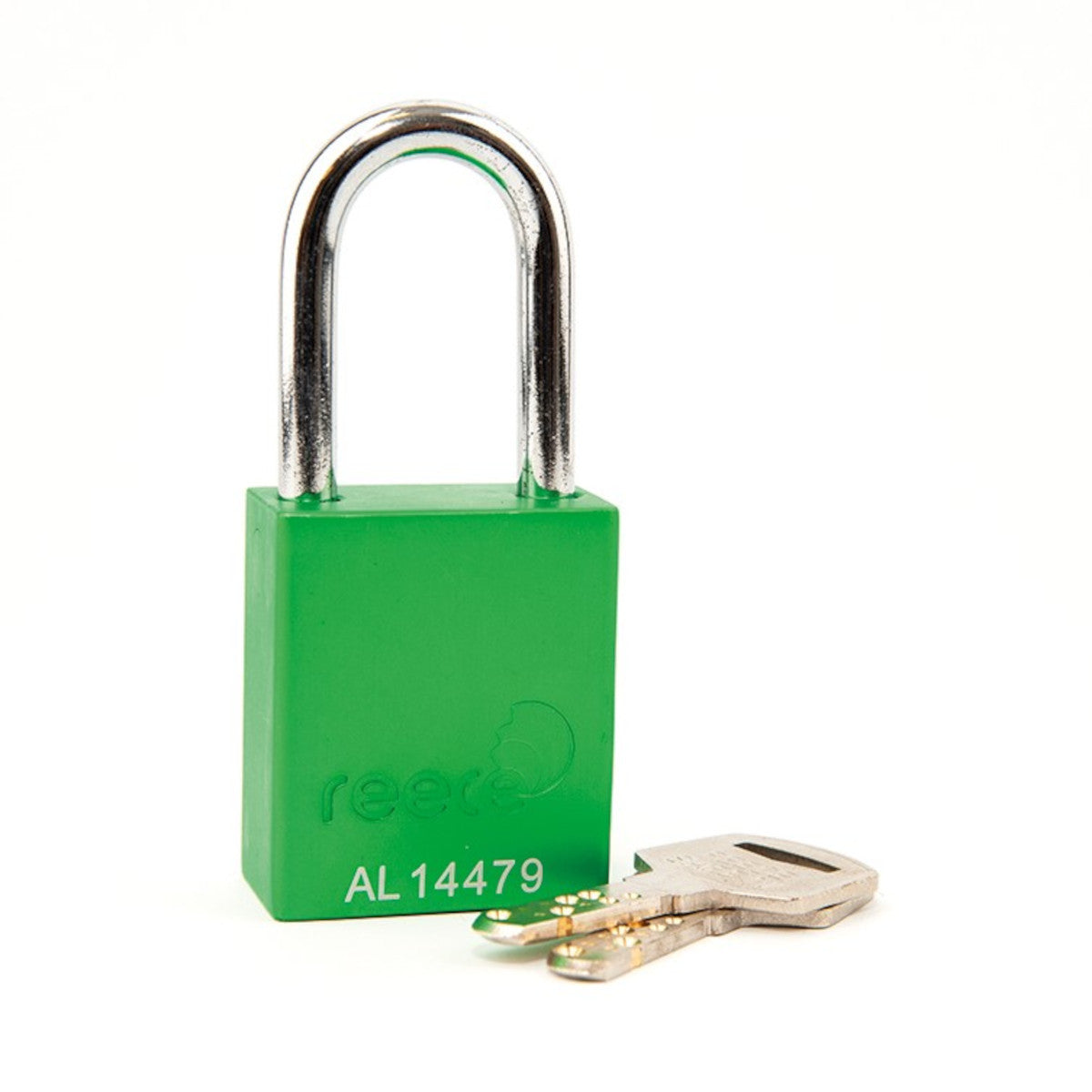 Green REECE Aluminum Safety Padlock KA SET | 123SafetyGear