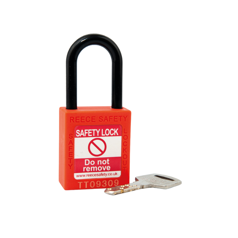 Orange REECE Non-Conductive Safety Padlock KA SET – 123SafetyGear