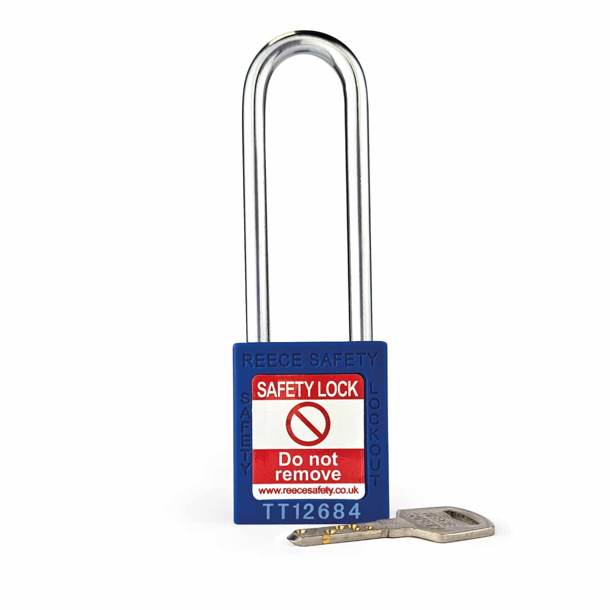 Blue REECE Nylon Safety Long Padlock KTD – 123SafetyGear
