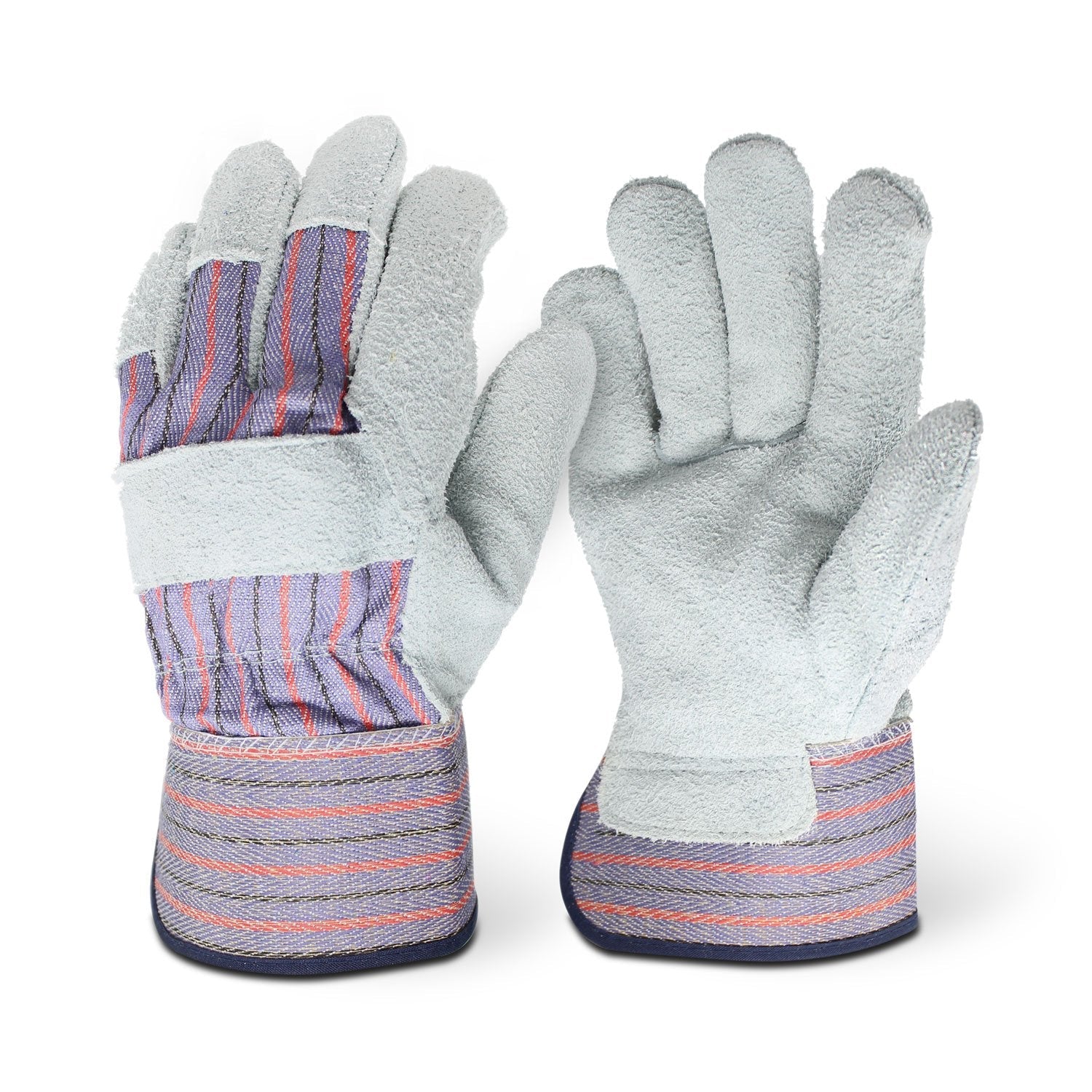 Economy Shoulder Split Safety Cuff Work Gloves - 12 Pack – 123SafetyGear
