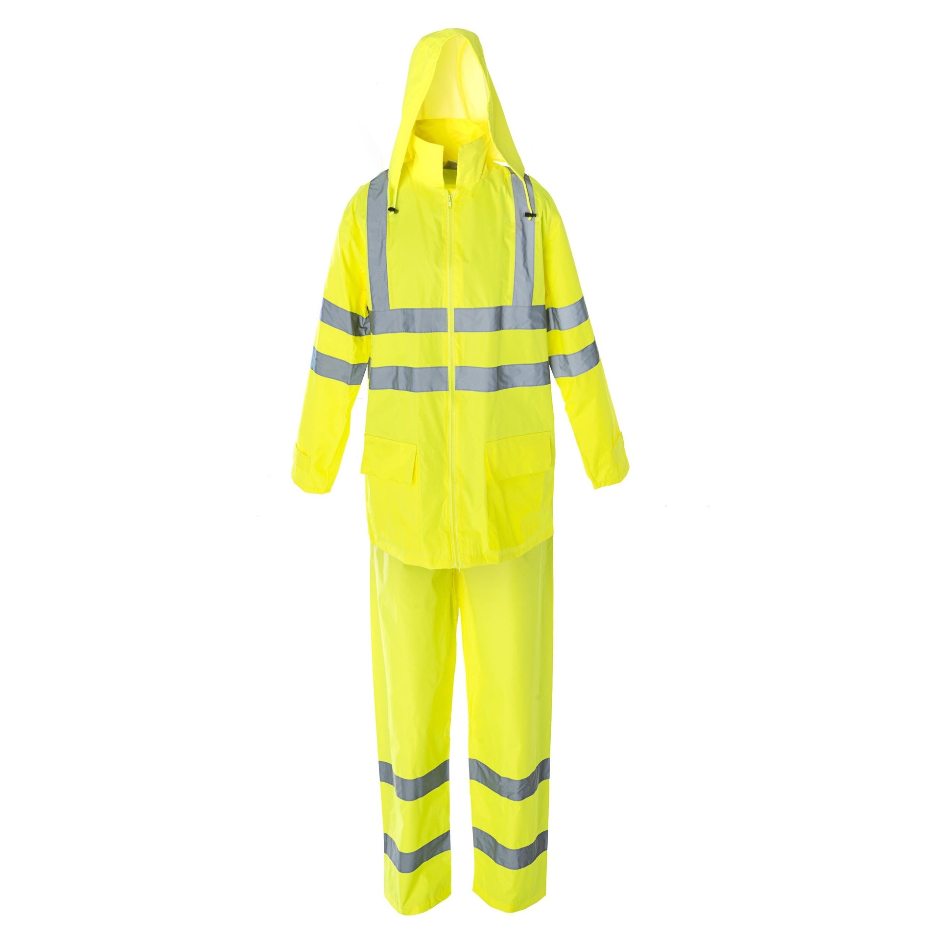 Class 3 Hi Vis Rain Suit – 123SafetyGear