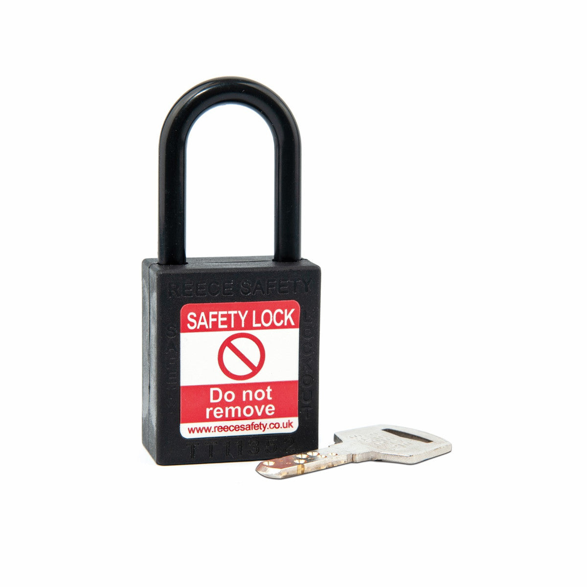Black REECE Non-Conductive Safety Padlock KA SET – 123SafetyGear