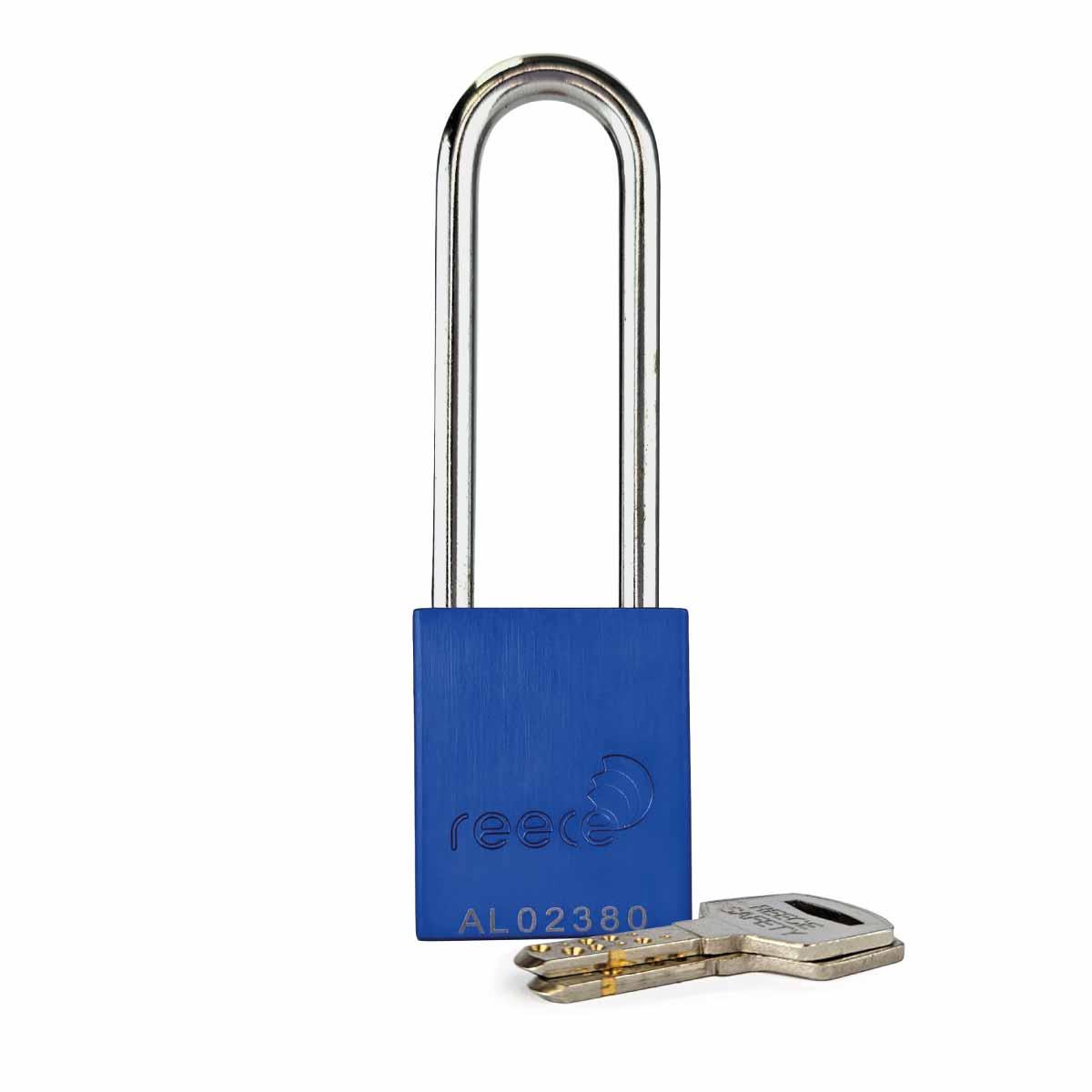 Blue REECE Aluminum Safety Long Padlock KTD – 123SafetyGear