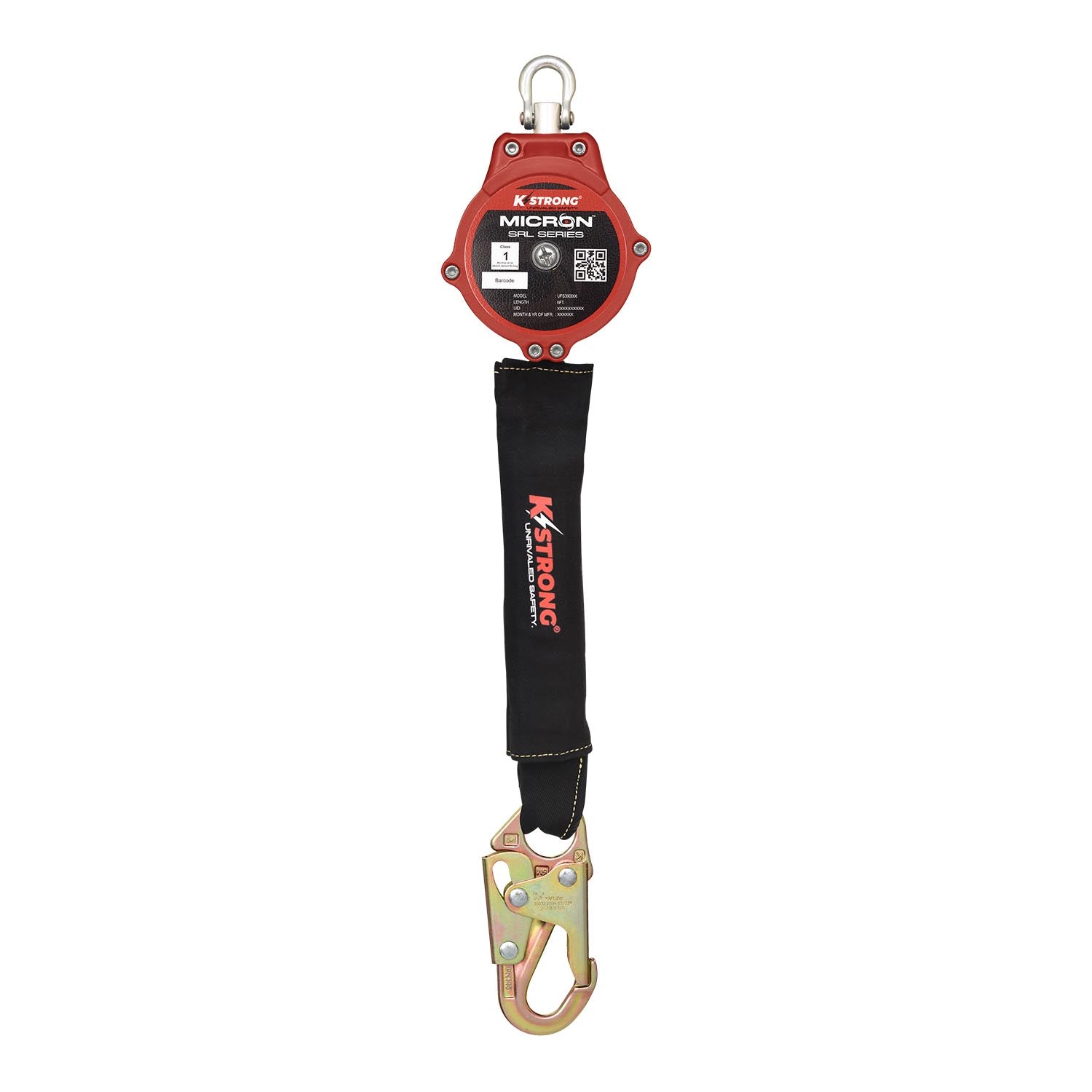 6 ft. Arc Flash Rated SRL with Steel Snap Hook (ANSI) – Harness Connec ...