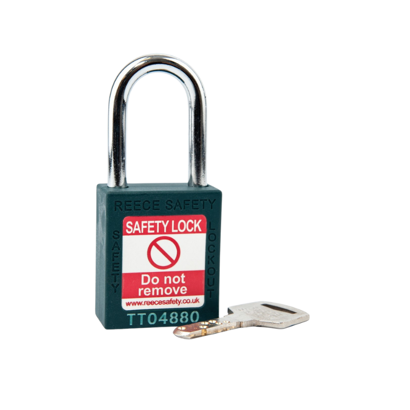 Teal REECE Nylon Safety Padlock KTD – 123SafetyGear