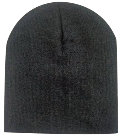 Black Cuffless Beanie – 123SafetyGear