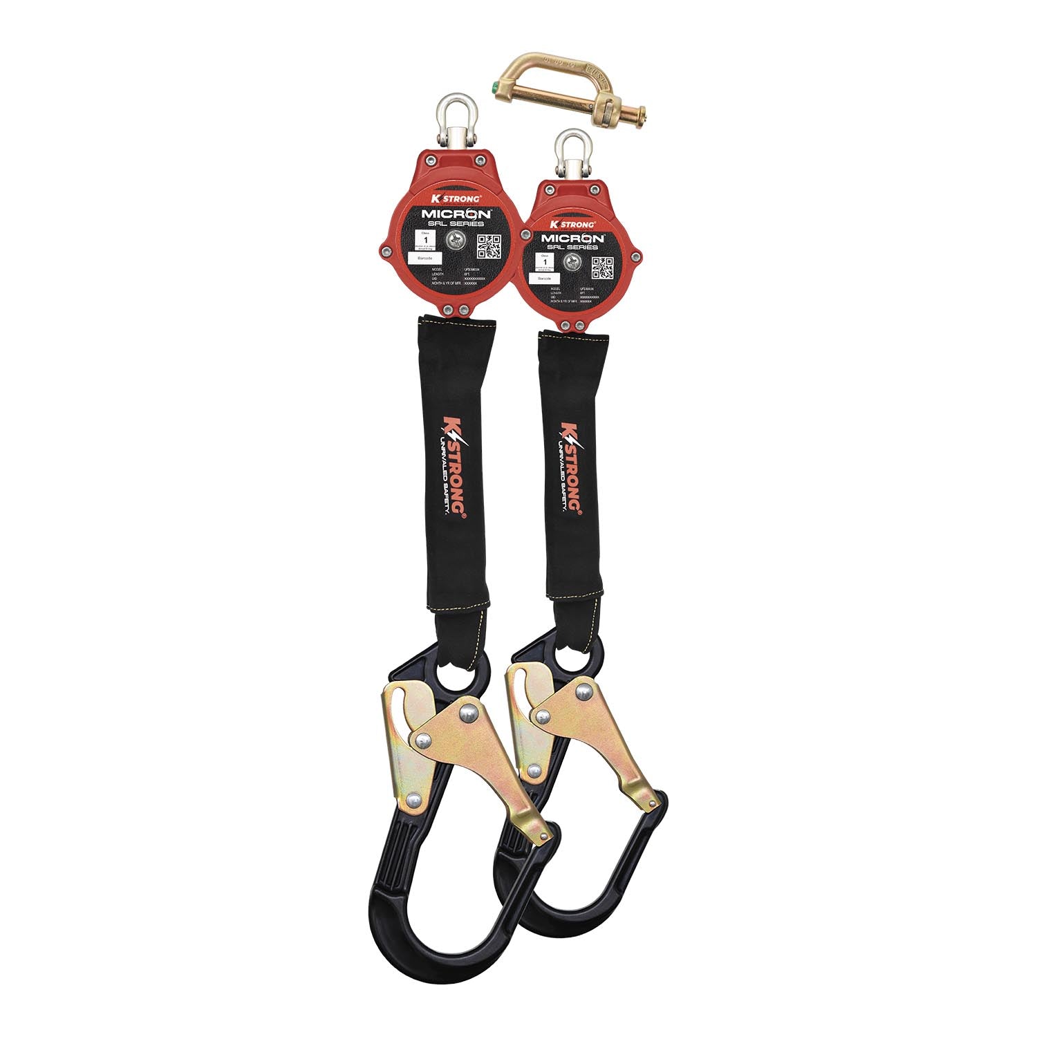 6 ft. Arc Flash Rated SRL with Aluminum Rebar Hooks (ANSI) – Dual dors ...