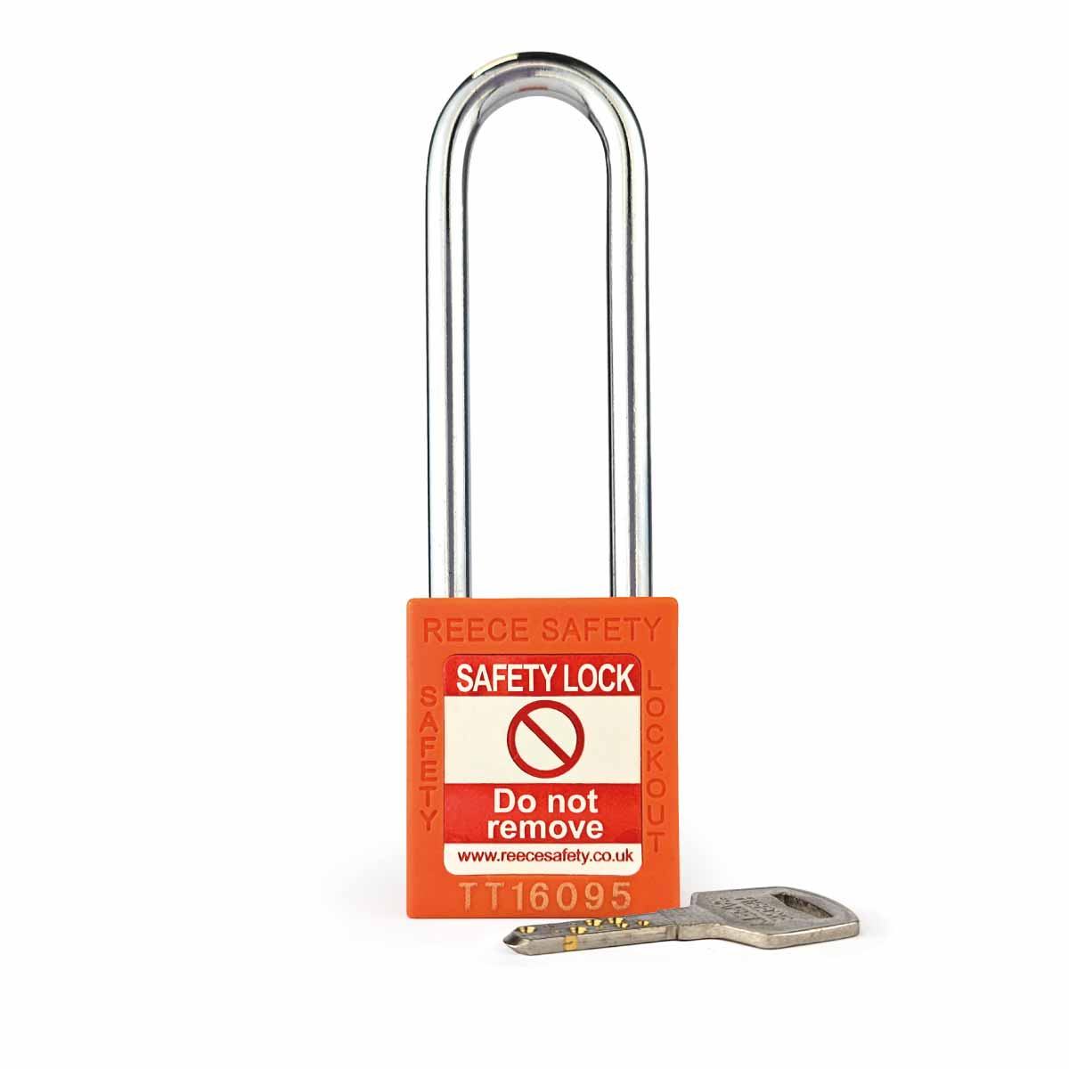 Orange REECE Nylon Safety Long Padlock KA SET | 123SafetyGear