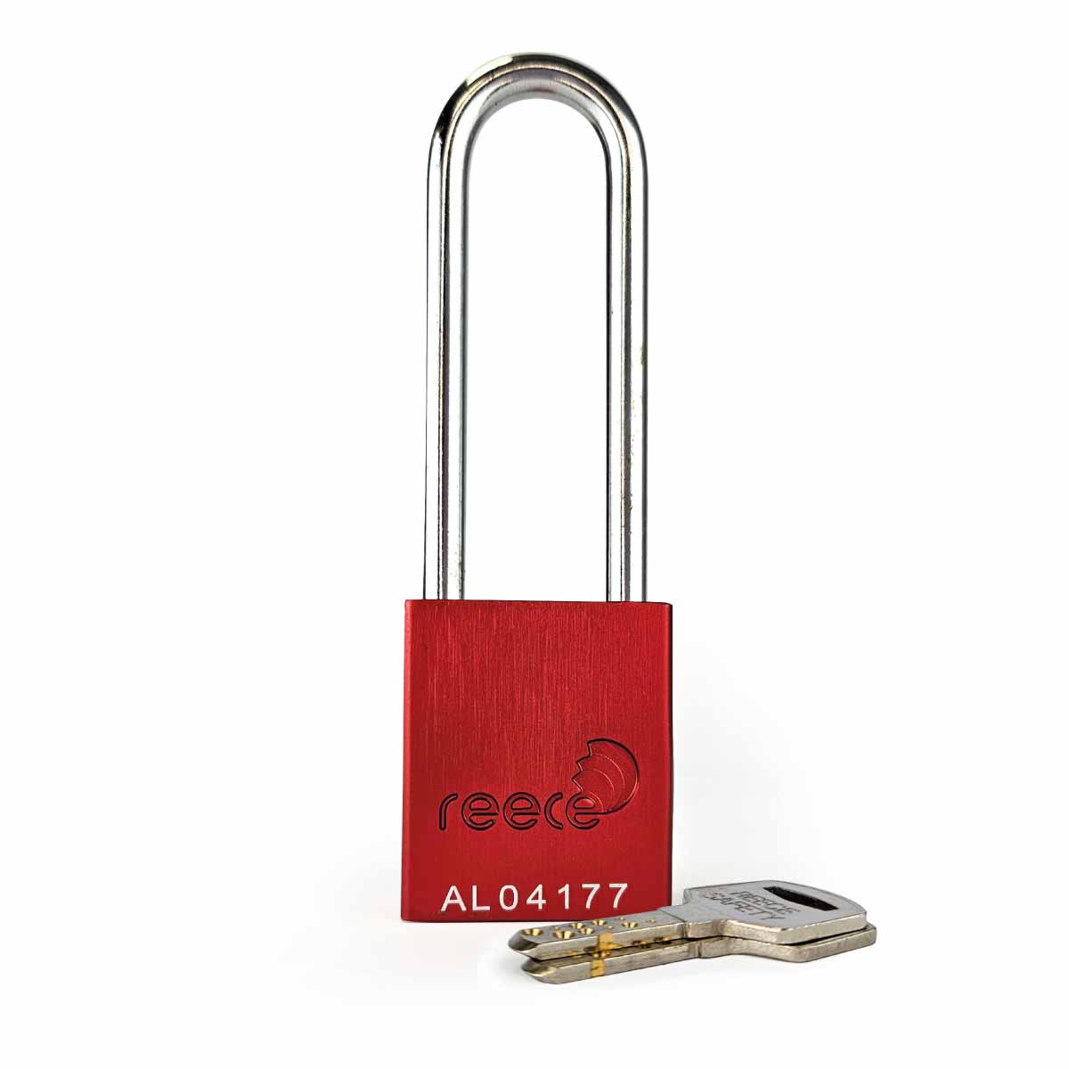 Red REECE Aluminum Safety Long Padlock KA SET – 123SafetyGear