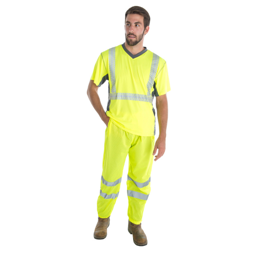 Class E Hi Vis Mesh Pants – 123SafetyGear
