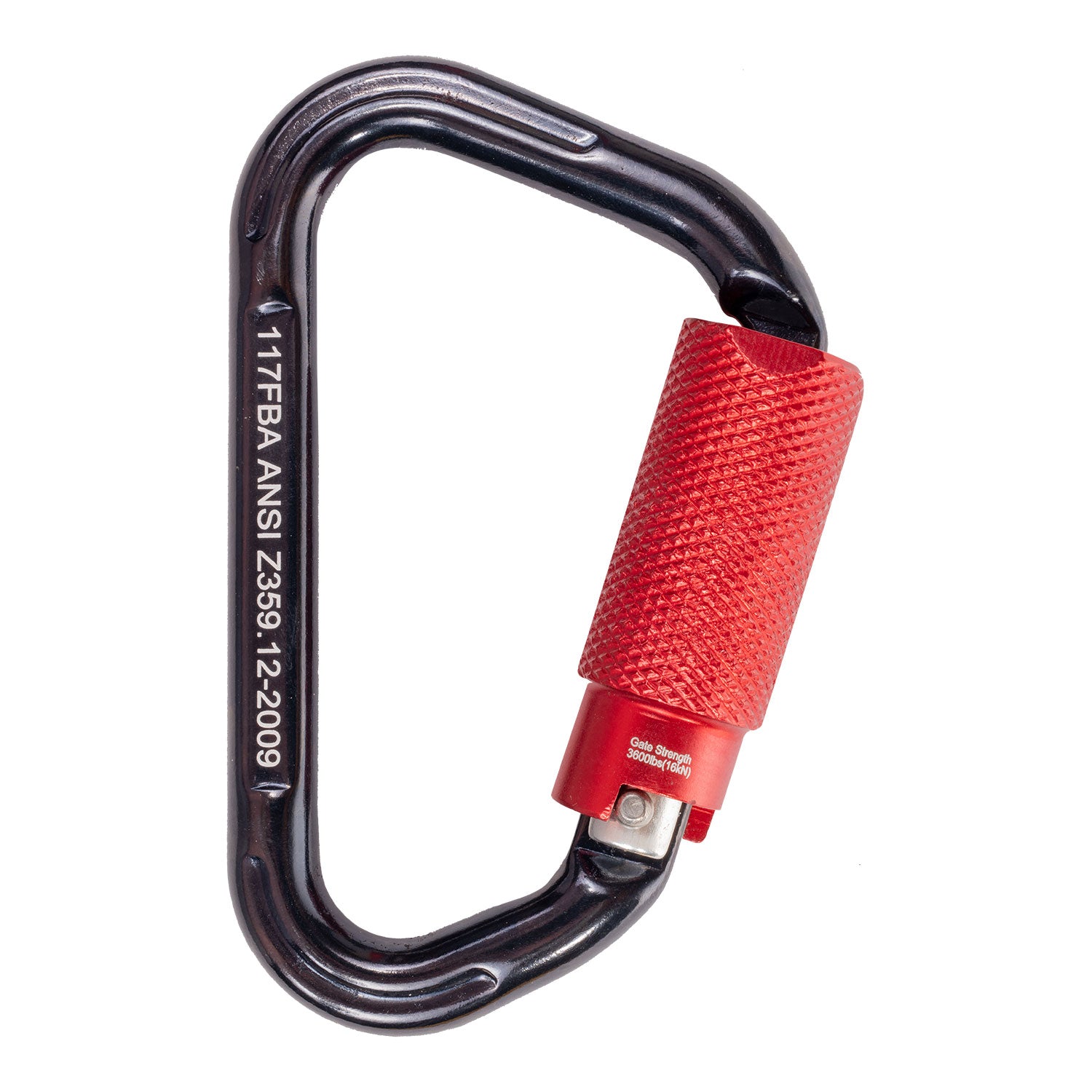 Aluminum Bulb Type .67” Opening Carabiner (ANSI) – 123SafetyGear